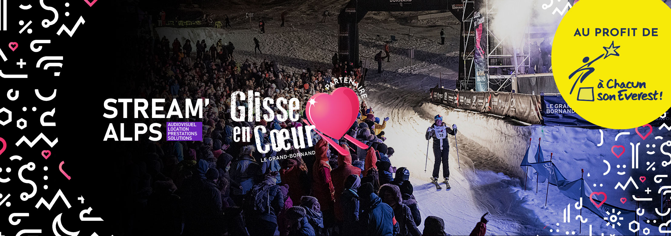 Stream’Alps partenaire de Glisse en Cœur 2023 - Stream'Alps